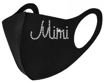 Rhinestone Mask - Etsy