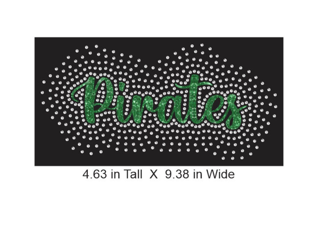 Pirates Cursive Burst DOWNLOAD Rhinestone and Vinyl CUT TEMPLATE File ...