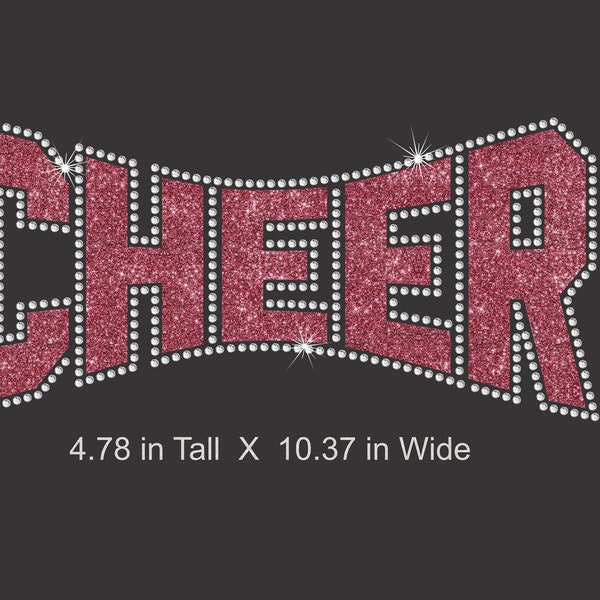 Cheer Rhinestone - Etsy