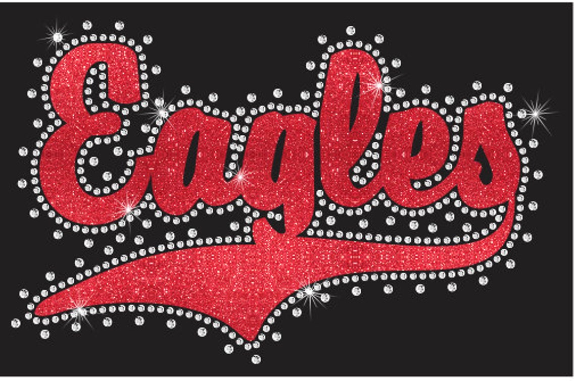 Swoosh Cursive Custom Name Vinyl and Rhinestone Multimedia | Etsy UK