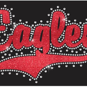 Swoosh Cursive Custom Name Vinyl and Rhinestone Multimedia - Etsy UK