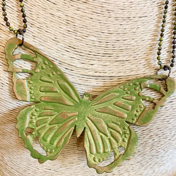 Leather Butterfly - Etsy