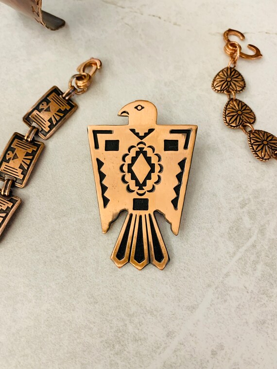 vintage boho thunderbird - Gem