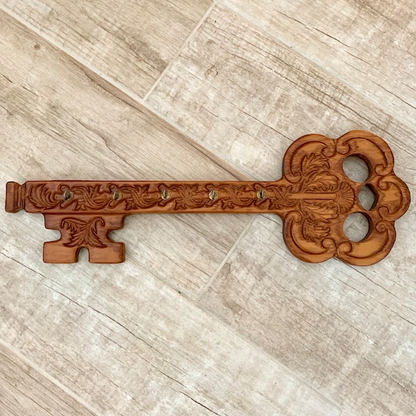Wooden Skeleton Key - Etsy