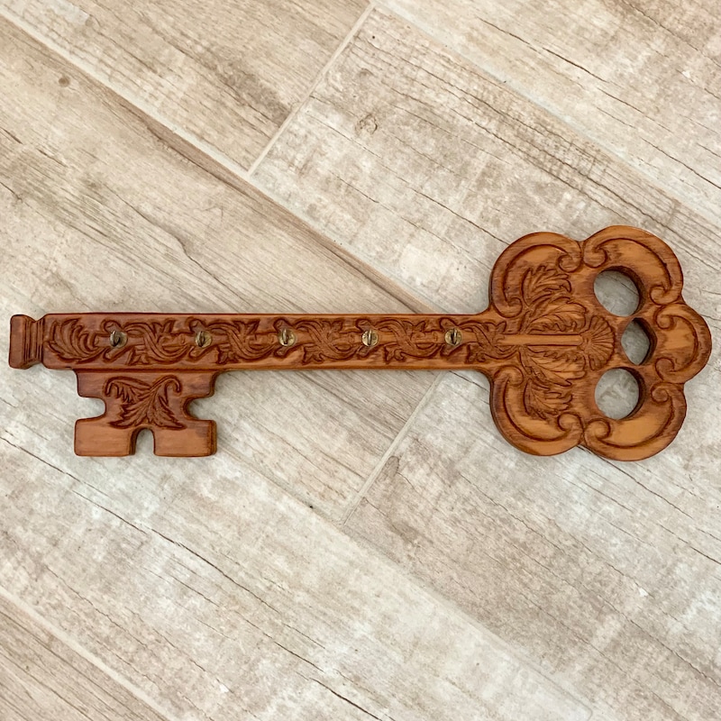 Wooden Skeleton Key - Etsy