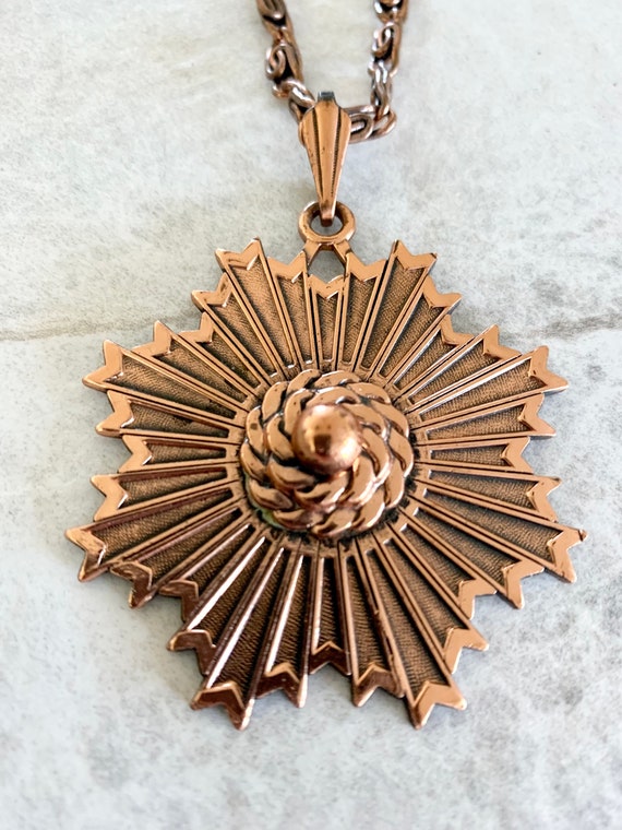 Vintage 3 dimensional copper - Gem