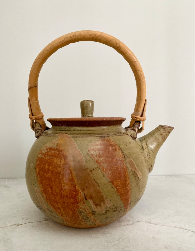 Vintage Greg Kuharic Teapot Pottery Signed Functional Vintage - Etsy