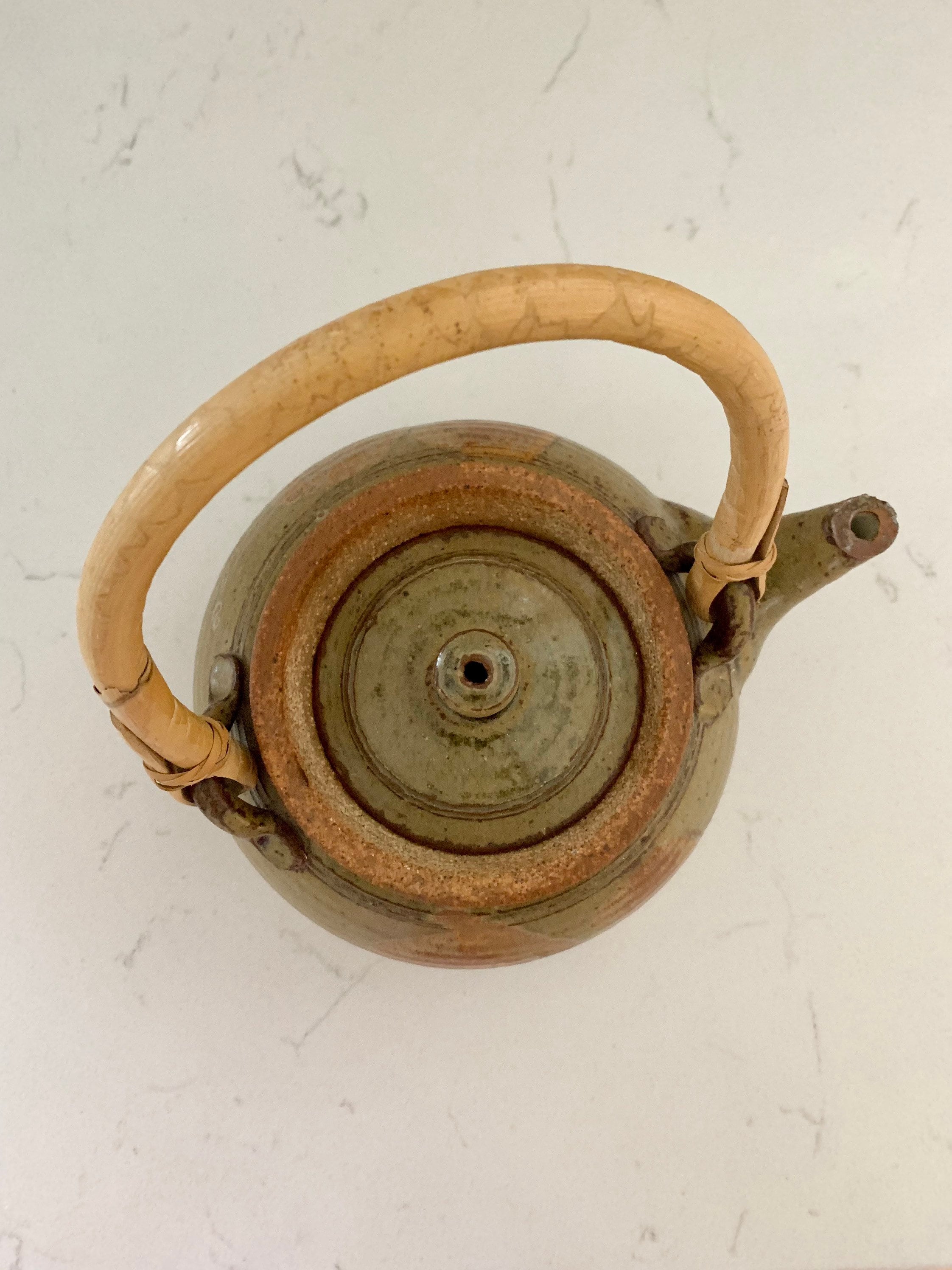 Vintage Greg Kuharic Teapot Pottery Signed Functional Vintage - Etsy