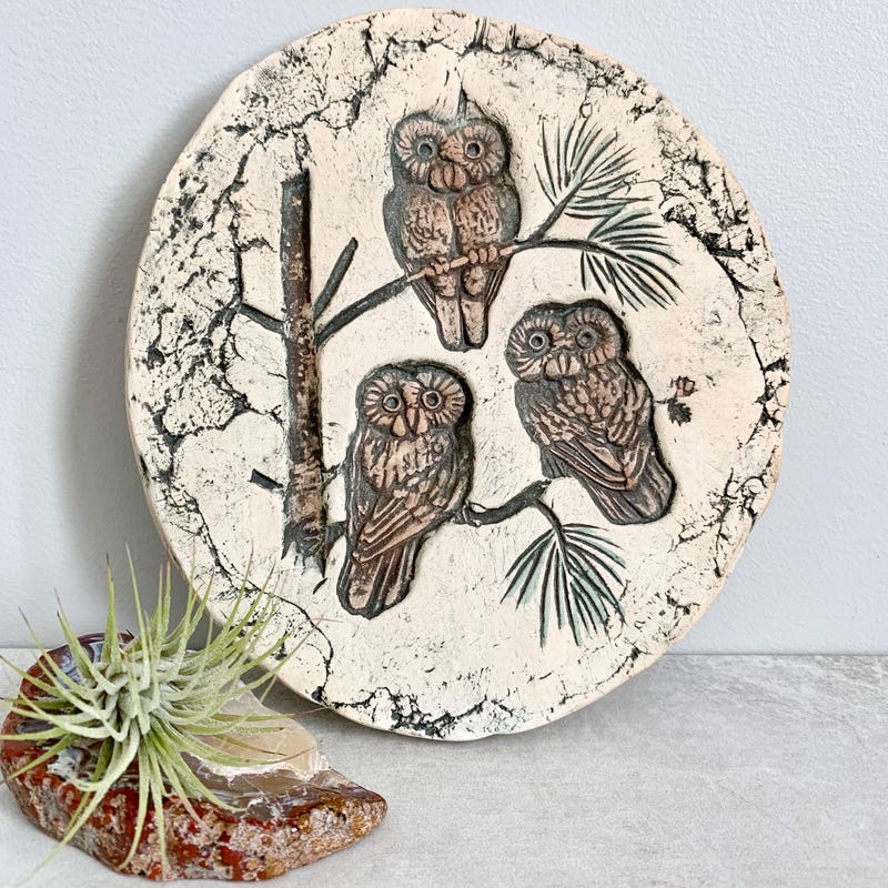 Owl Wall Plaque - Etsy