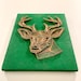 Deer Metal String Art, Man Cave Art, Vintage Buck Art, Handmade One of ...