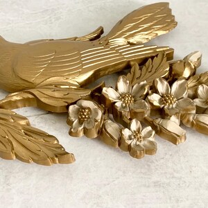 Vintage Syroco Bird Sculpture, Mid Century Bird Wall Plaque, Hollywood ...