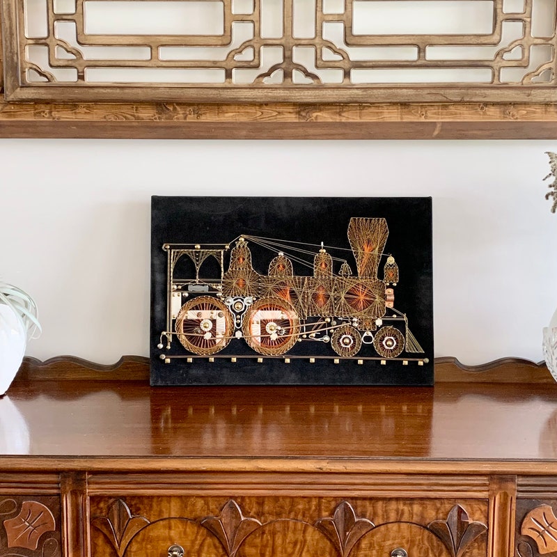 Vintage String Art - Etsy