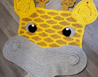Giraffe Rug - Etsy