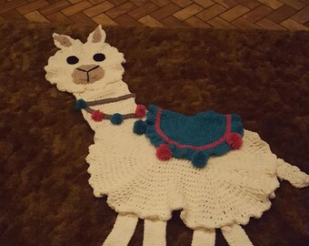 Llama Rug | Etsy