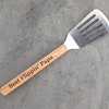 Personalized Your Name Kitchen's Bakers Silicone Spatula With Bamboo ...