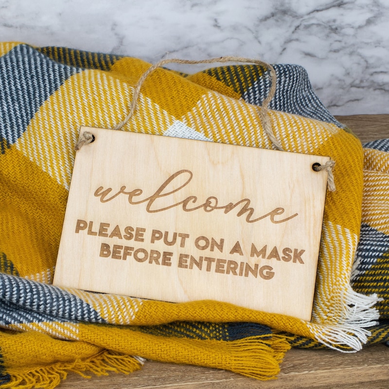 Covid Mask Funny Signs - Etsy