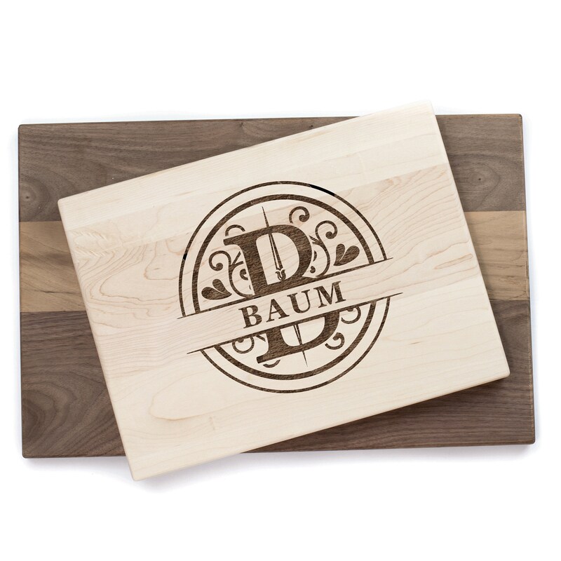 Monogram Cutting Board - Etsy