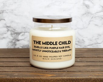 Middle Child Candle - Etsy