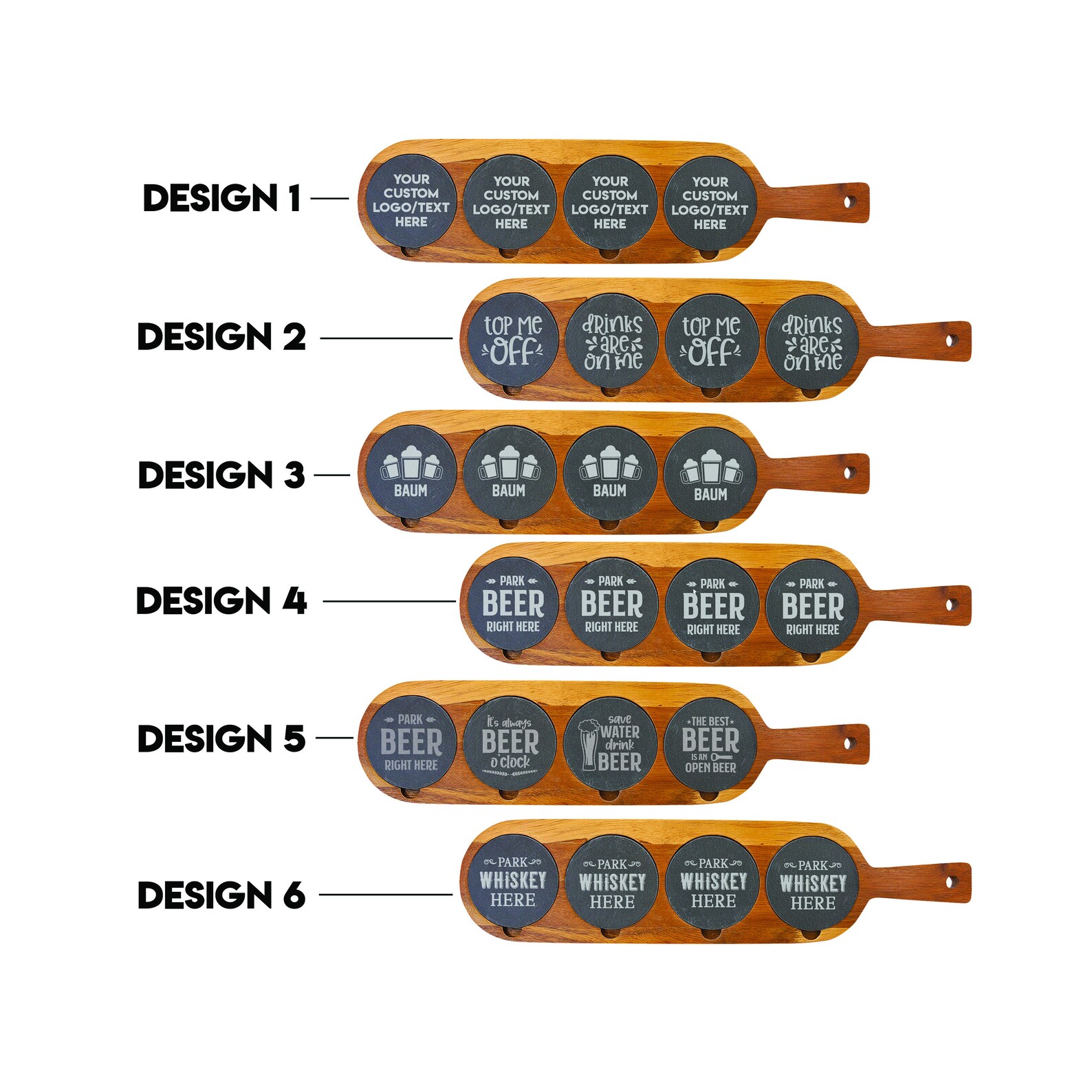 Personalized Beer Flight Board Drink Flights | Funny Drinking Gift ...