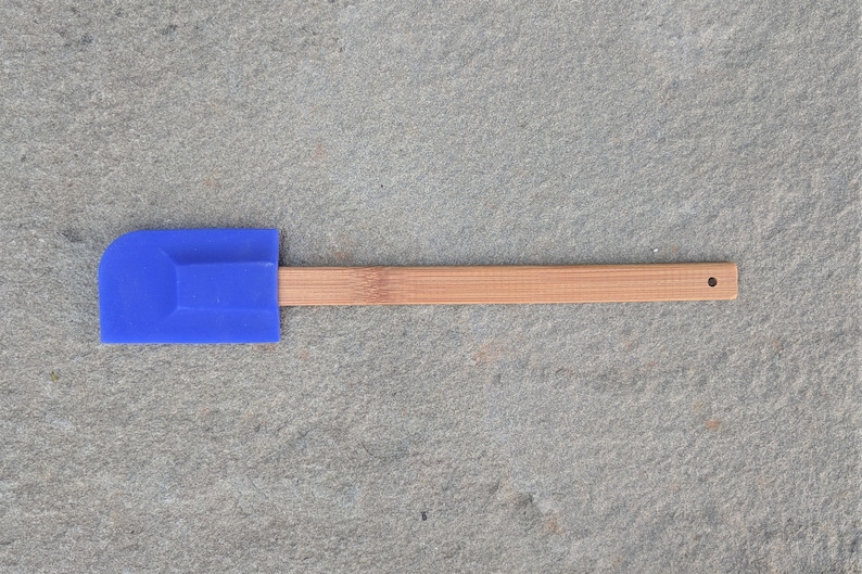 Personalized Bakers Silicone Spatula With Bamboo Handle - Etsy