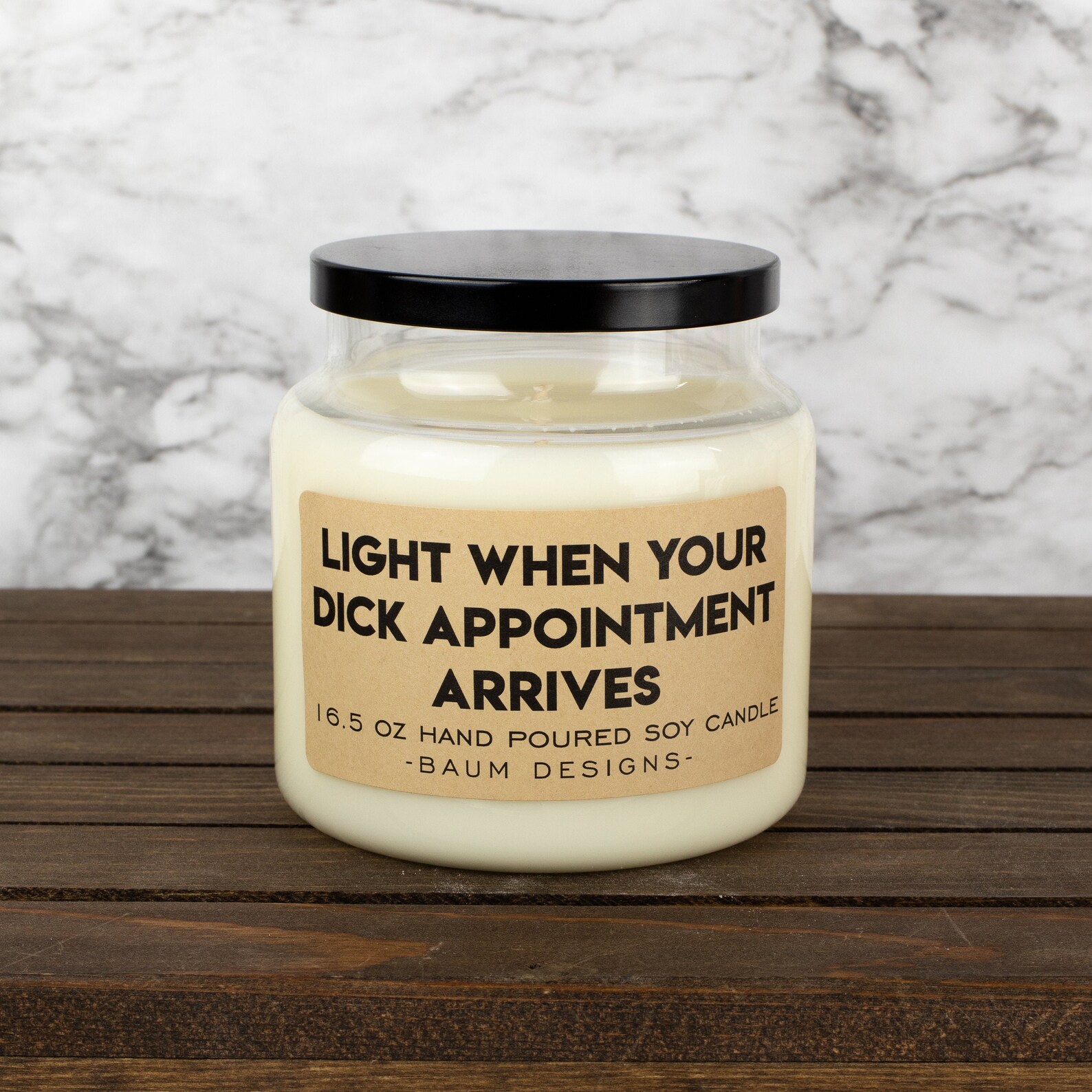 Light When Your Dick Appointment Arrives Soy Candle Funny - Etsy
