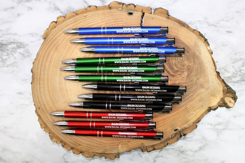 Personalized Business Pens Bulk Custom Text Order Marketing - Etsy