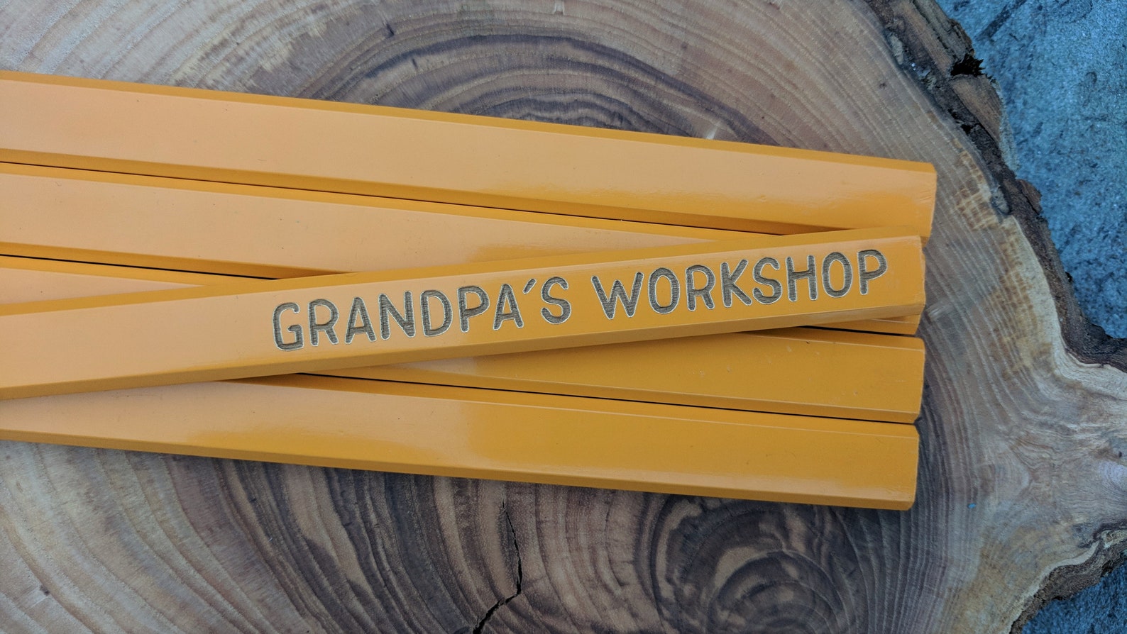 Grandpa's Workshop Carpenters Construction Plumbers Tradesman Pencils ...