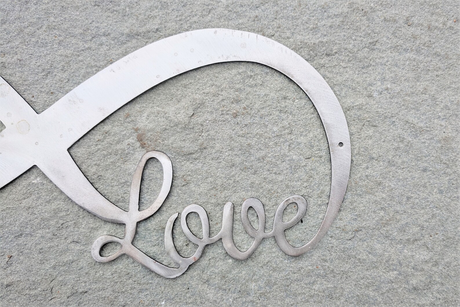Infinity Love Metal Sign Large Unique Steel Wall Art - Etsy