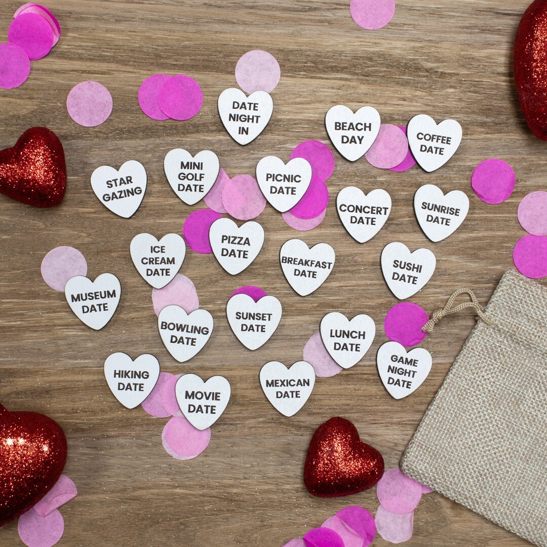 Date Night Tokens Valentines Day Gifts | Couples Date Ideas Love ...