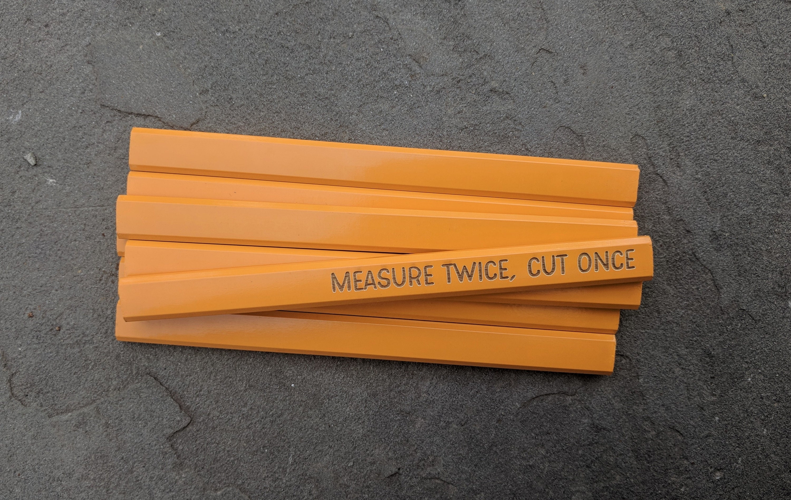 Measure Twice, Cut Once | Carpenters Construction Plumbers Tradesman ...