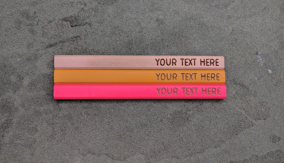 Custom Order | Carpenters Construction Plumbers Tradesman Pencils ...