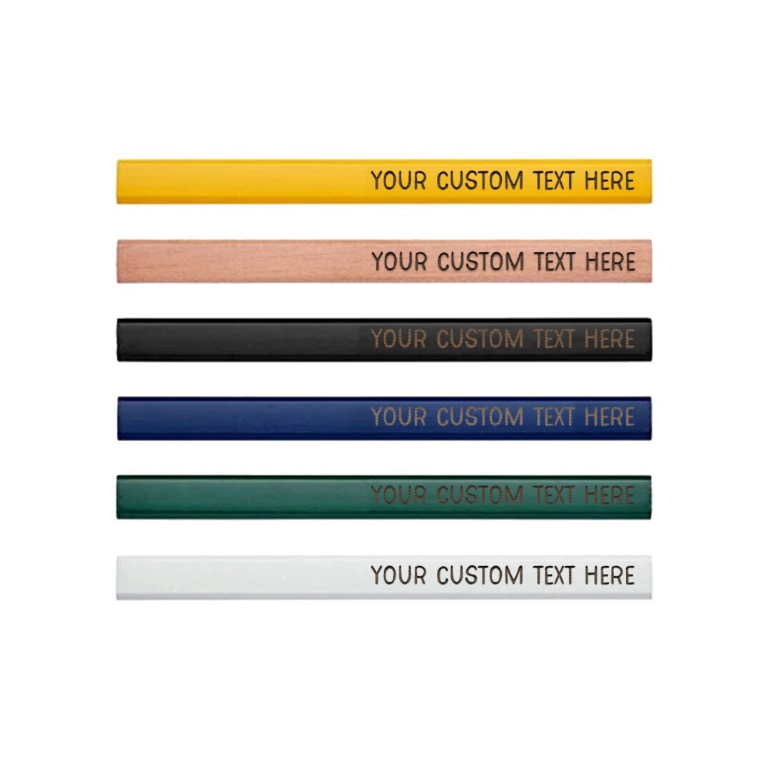 Custom Order | Carpenters Construction Plumbers Tradesman Pencils ...