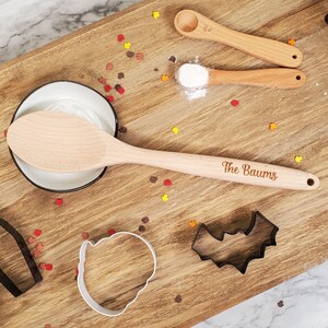 Personalized Spoon Serving Mixing Spoons | Unique Housewarming Wedding ...