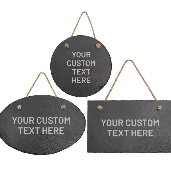 Slate Welcome Sign - Etsy