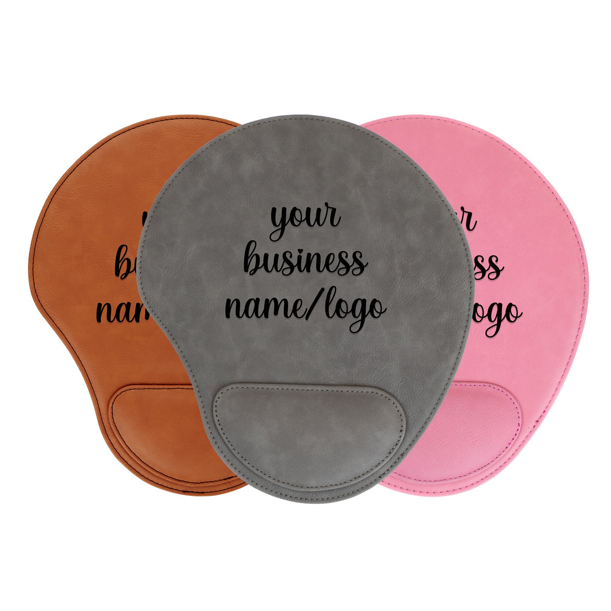 Your Business Logo Mouse Pad Custom Personalized Faux - Etsy