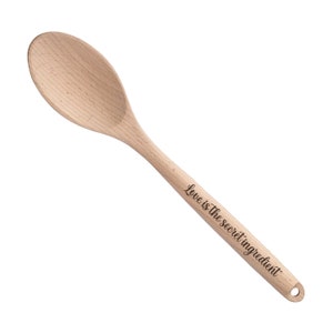 Personalized Spoon Serving Mixing Spoons | Unique Housewarming Wedding ...
