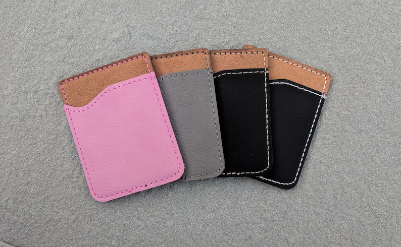 Custom Text Design or Logo Phone Wallet Personalized Custom - Etsy