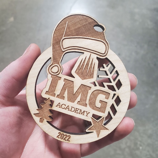 Laser Cut Logo Ornaments - Etsy