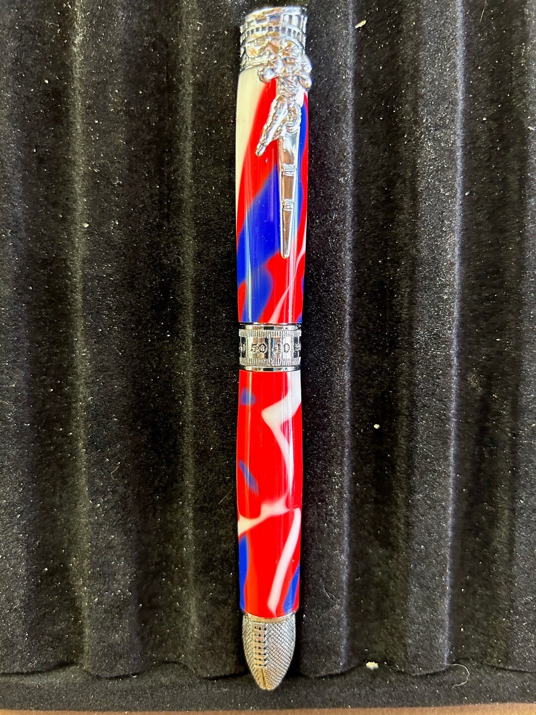 Hand Turned football Stadium Styled Pen - Etsy