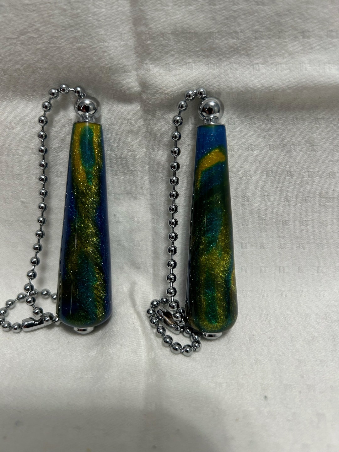 Hand Turned Acrylic Fan/light Pulls - Etsy