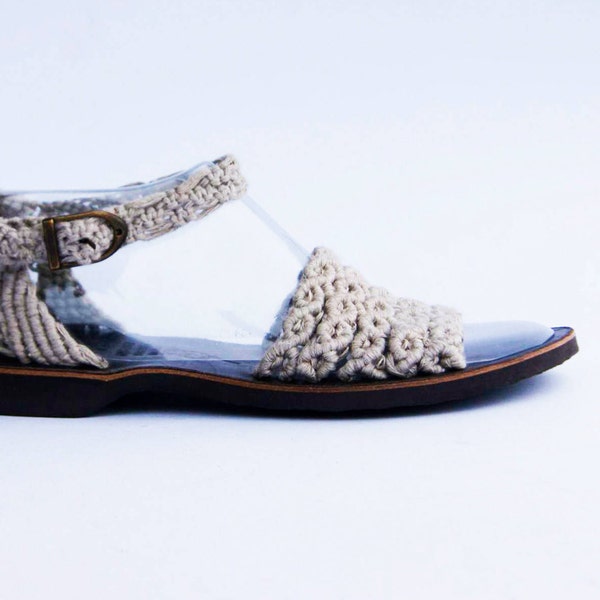 Sandales macramé - Etsy France
