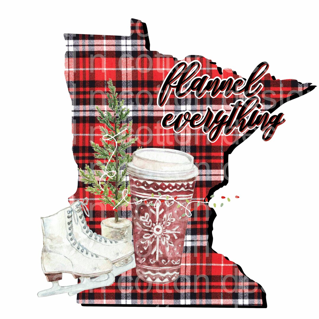 Minnesota Flannel Everything PNG Digital Download - Etsy
