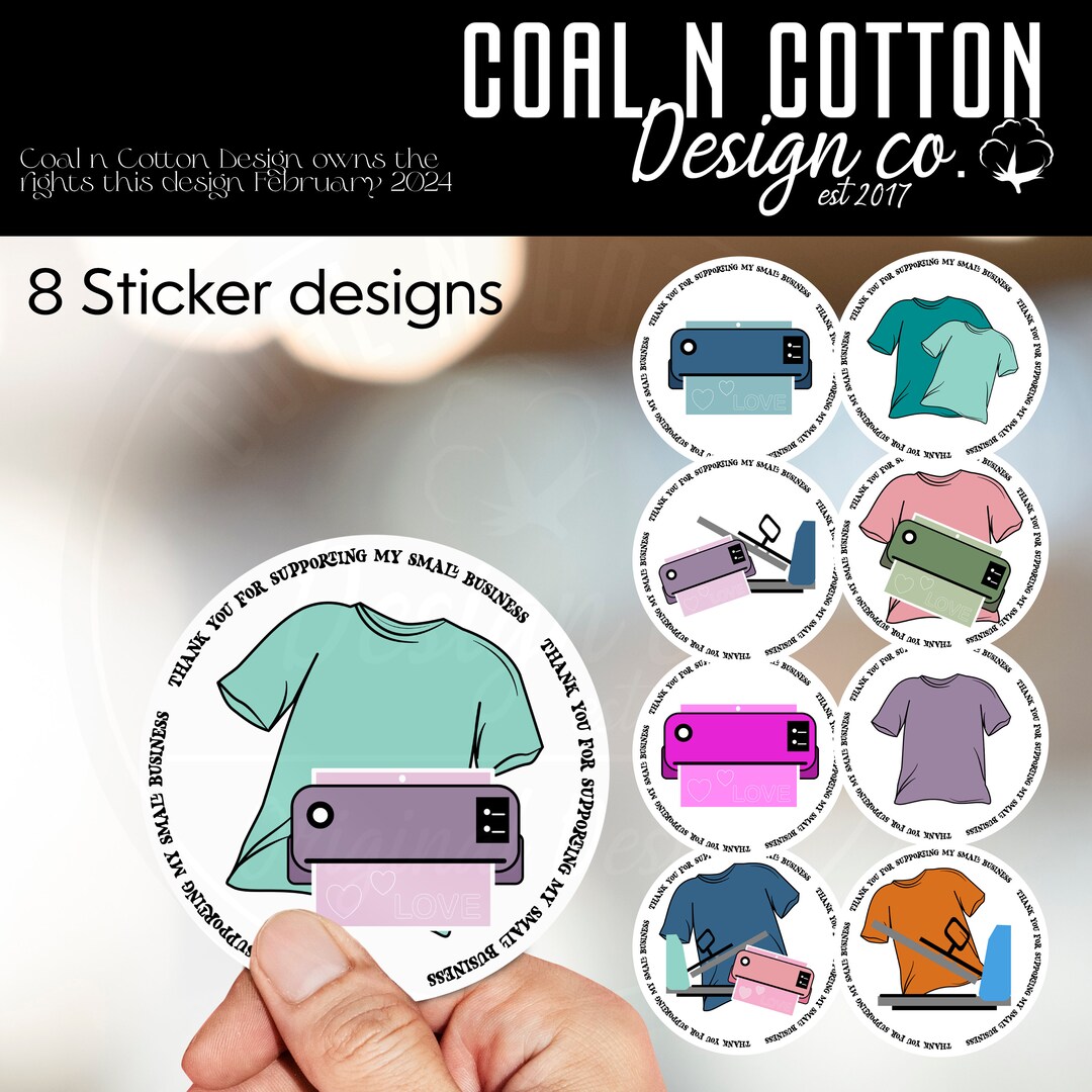 Shirt Business Sticker Design Clipart - PNG, Sublimation, Waterslide ...