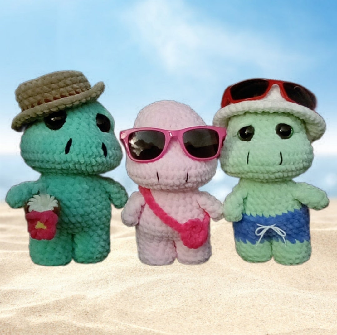 Larry the Laid-back Lizard Alligator Mod Crochet Pattern - Etsy