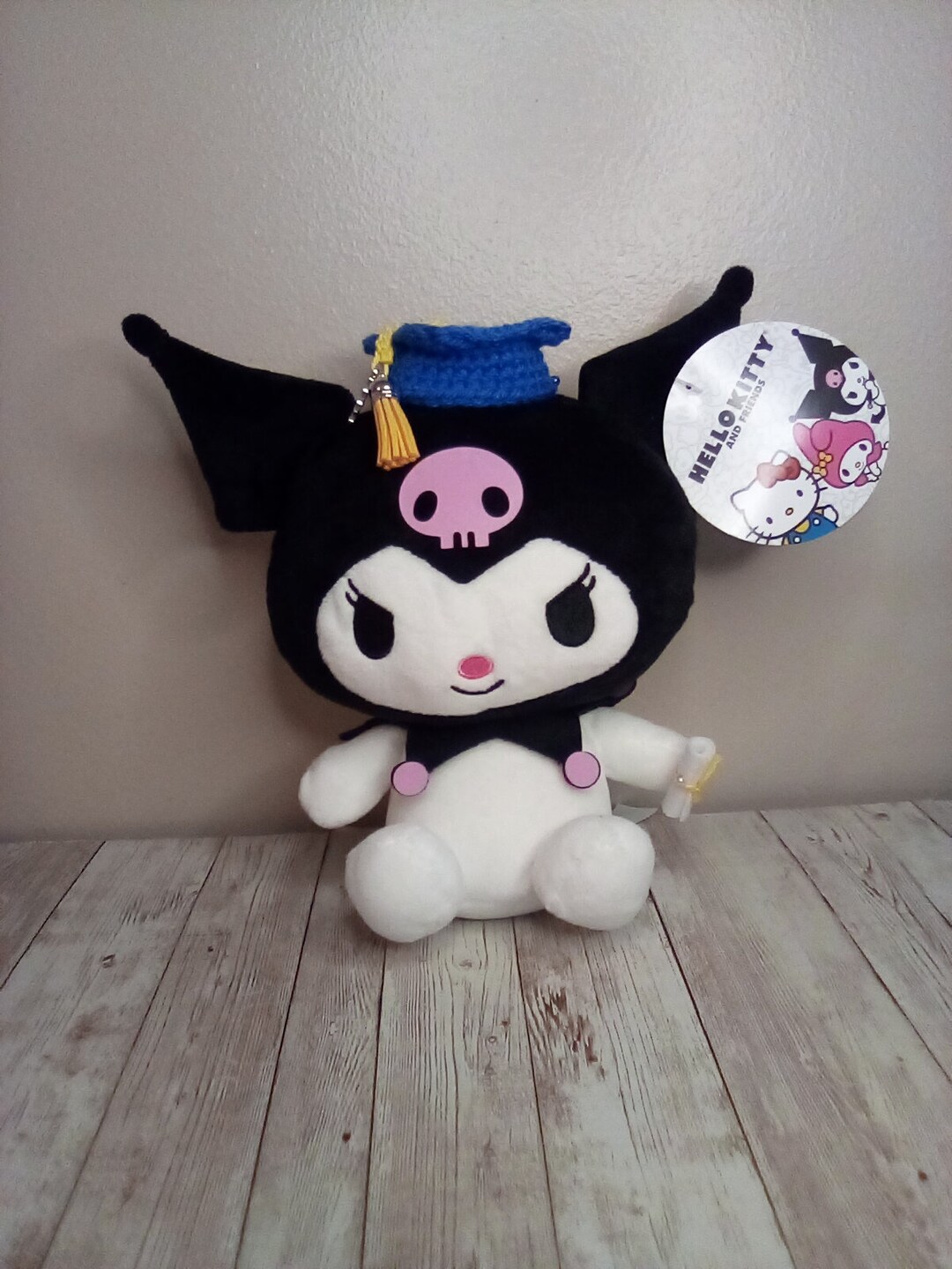 LAST ONE 2024 Kuromi Graduate With Royal Blue Cap and Diploma Plush ...