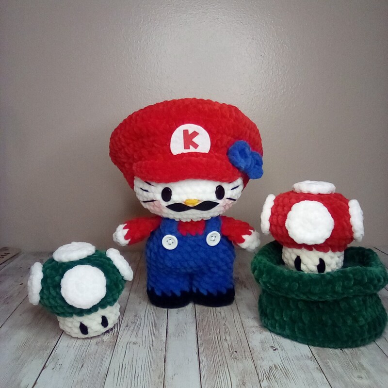 Super Mario Characters Plush - Etsy