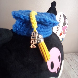 LAST ONE 2024 Kuromi Graduate With Royal Blue Cap and Diploma Plush ...
