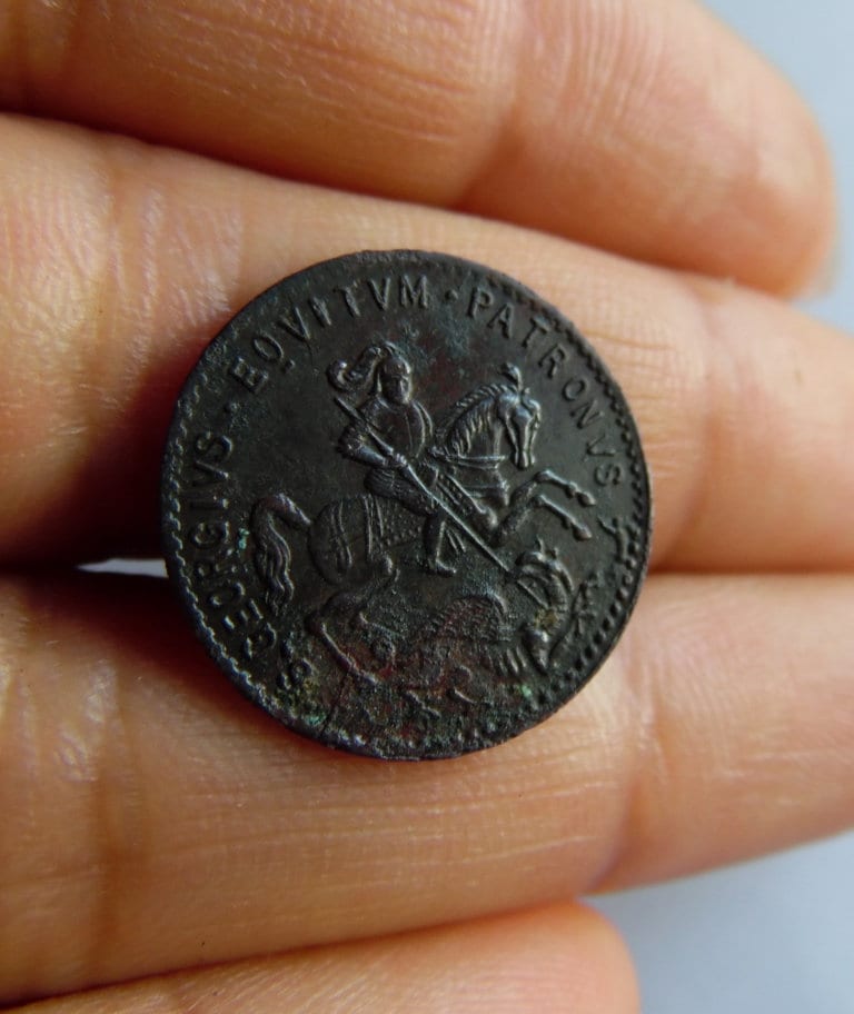 Saint George Dragon Slayer Knight's PATRONUS Talisman - Etsy Canada