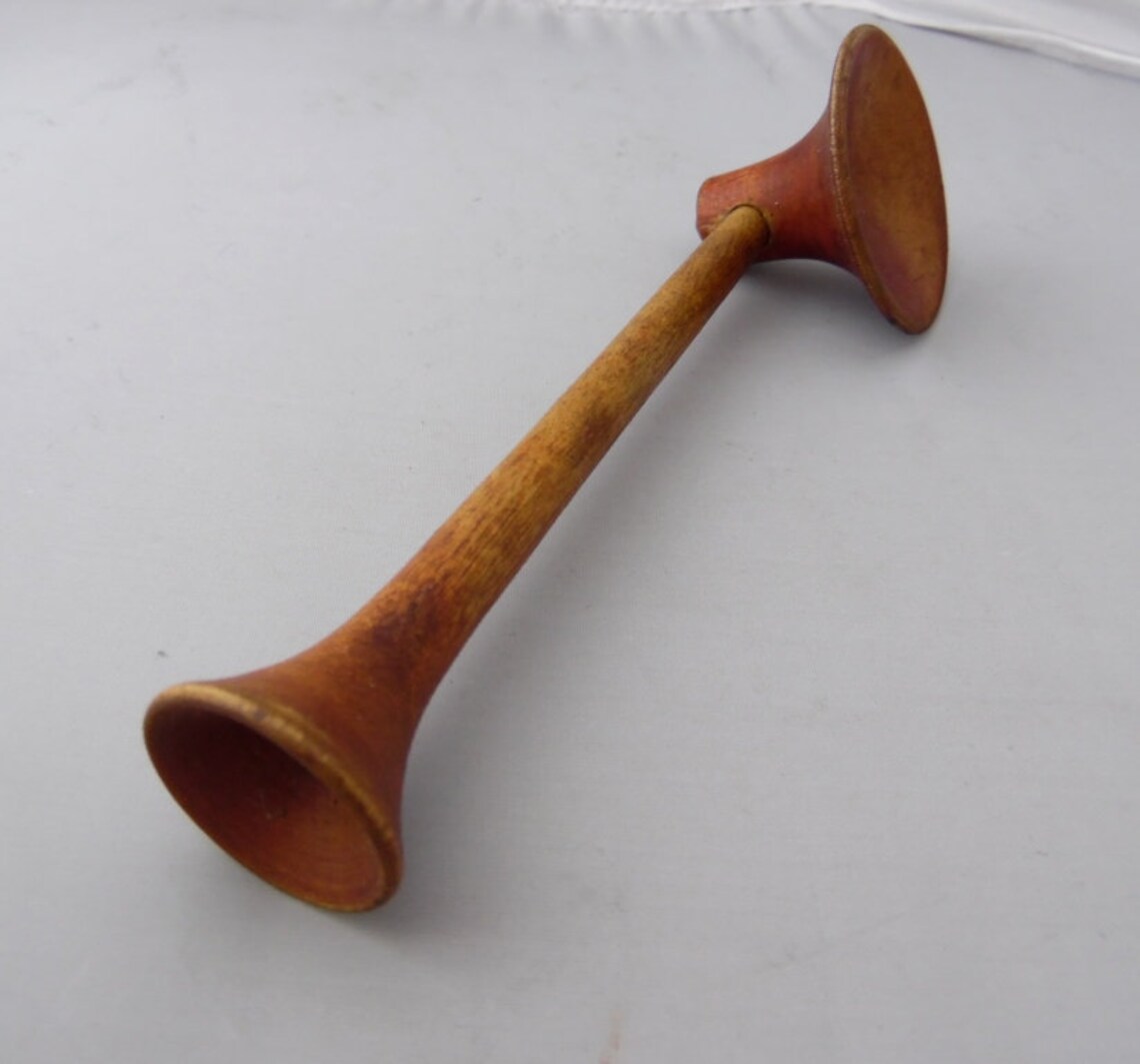 Vintage Wooden STETHOSCOPE EAR TRUMPET Medical Monaural Doctor | Etsy