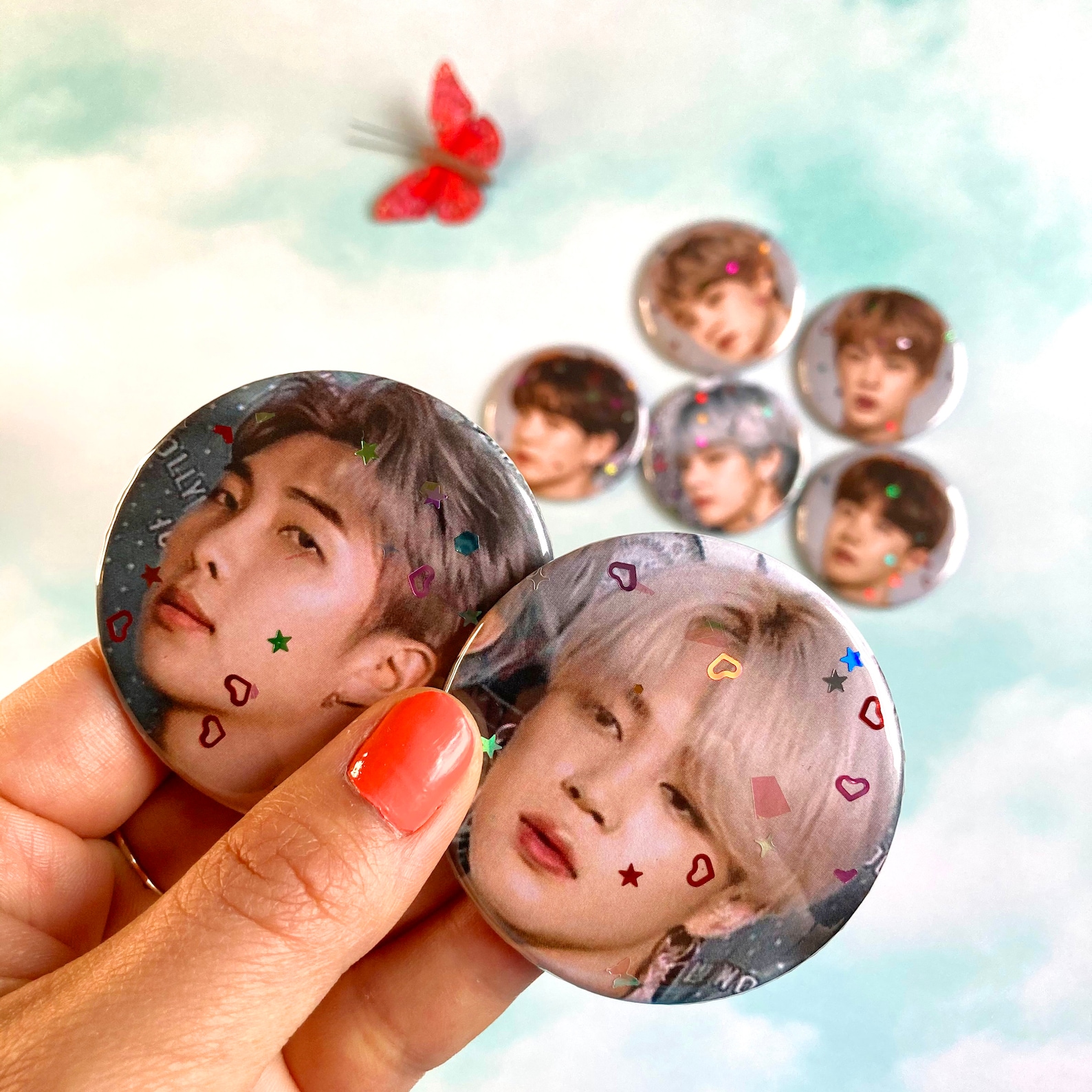 BTS Merch KPop Magnets BTS Refrigerator Magnets 2.25 | Etsy